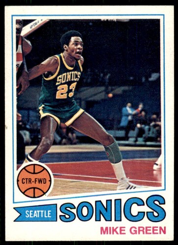 1977-78 Topps.Basketball Mike Green . Seattle SuperSonics #99. | eBay