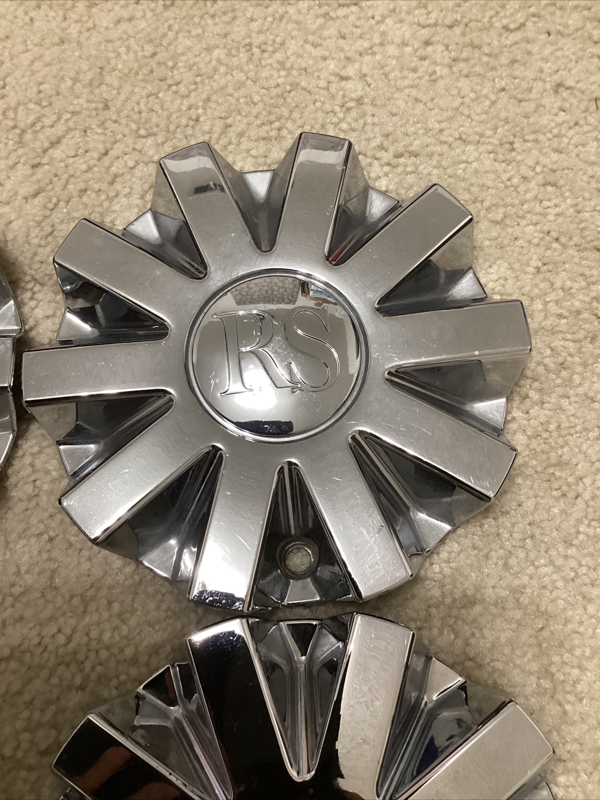 RED SPORT CUSTOM WHEEL CENTER CAP CHROME CSRSW66-C1P one (1) piece | eBay