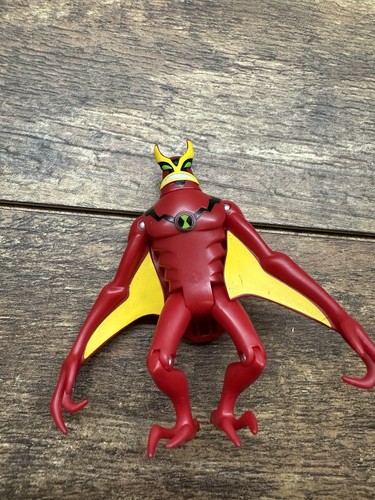Ben 10 Alien Force JET RAY Bandai 2008 Original 4" Action Figure (no ...