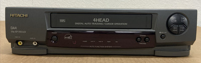 Hitachi VHS player Model VT-MX4410A | eBay