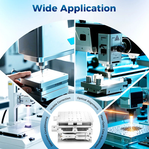 Three-dimensional Manual Fine Adjustment Platform Precision Slide Table | eBay