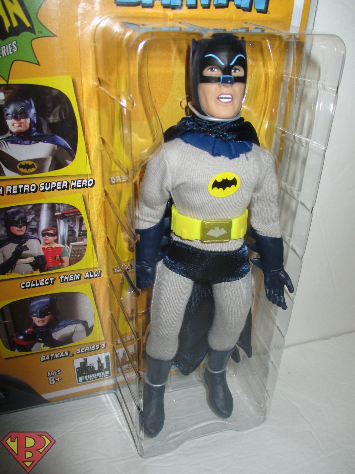 BATMAN Angry Face DC Batman Classic 1966 TV Series 8" Retro Figure ...