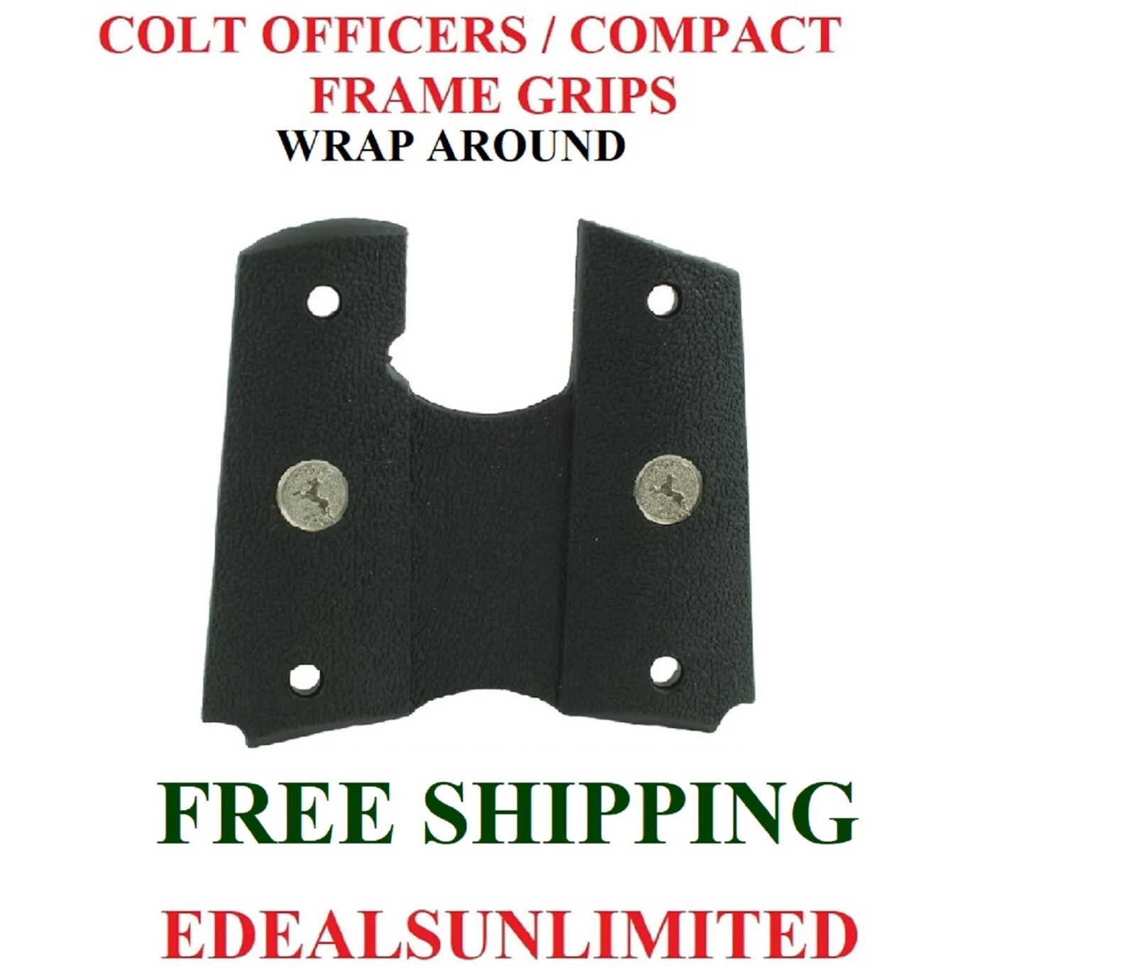 🔥🔥 COLT OFFICERS GRIPS VINTAGE COMPACT SIZE FRAMES ONLY COLT DEFENDER ...