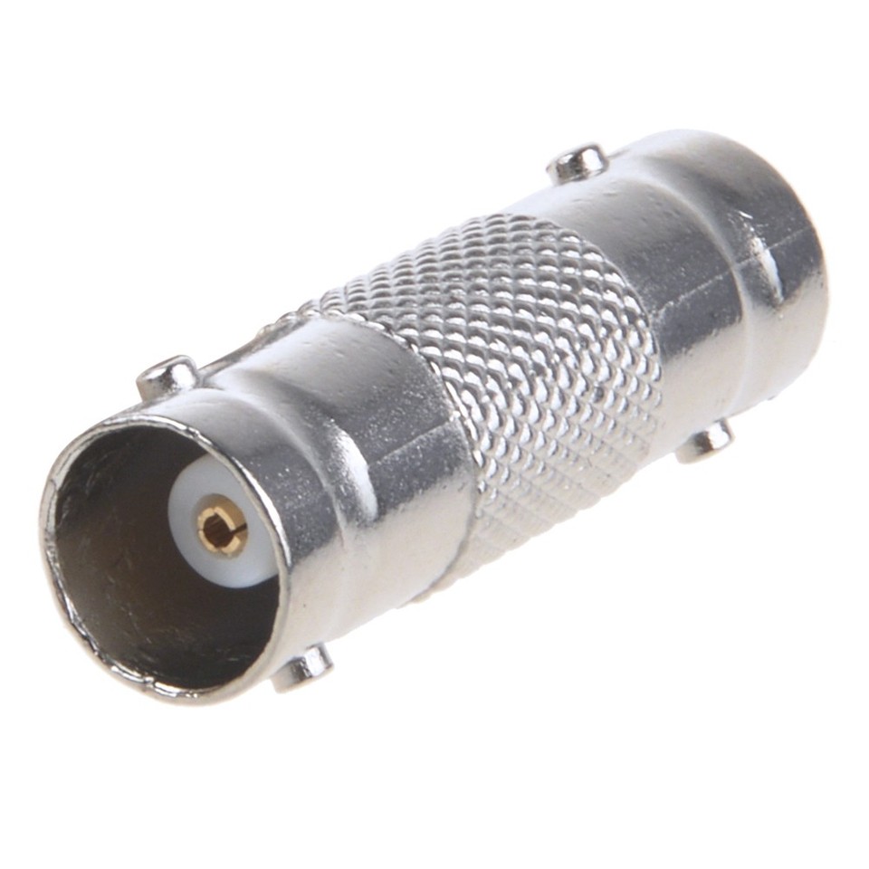 10pcs BNC Female Connector Couplers Adapter for Analog AHD CVI CCTV ...
