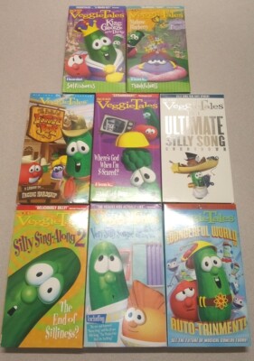 Veggietales VHS lot of 8 | eBay