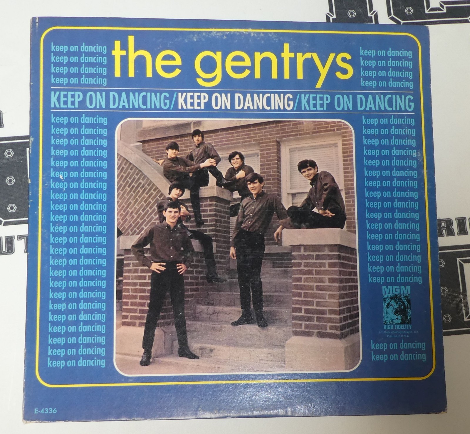 Jimmy Hart Signed The Gentrys Keep on Dancing Album Vinyl Record PSA ...