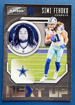 SIMI FEHOKO 2021 PANINI PLAYBOOK NEXT UP INSERT CARD NXT-SFE DALLAS ...