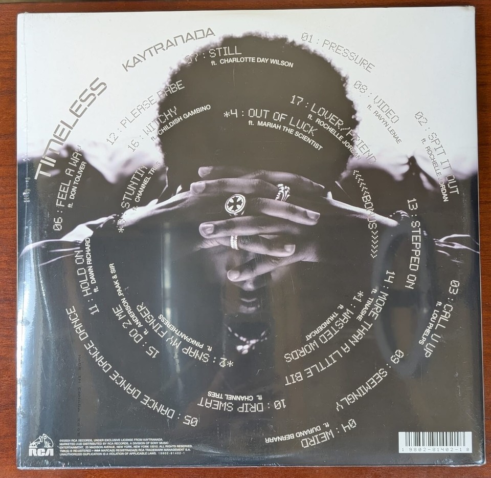 KAYTRANADA – TIMELESS - VINYL 2xLP - Sealed - Z23 198028140218| eBay
