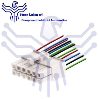 Connecteur Mâle 6x2 - 12 Voies Mini-Fit Molex Port Pin Femelle Cablé ...