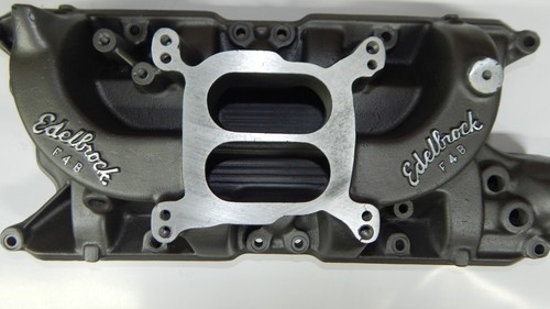 EDELBROCK F4B FORD MUSTANG FAIRLANE TORINO 289 302 4V INTAKE MANIFOLD ...