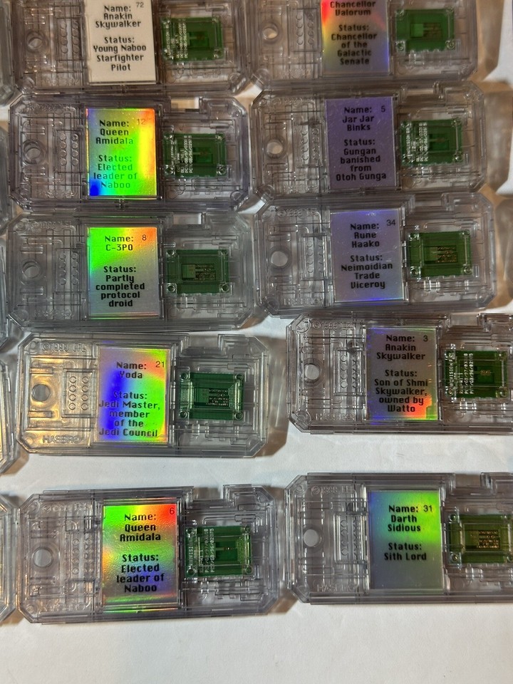 Star Wars Episode 1: PHANTOM MENACE Electronic Chip Reader (Lot Of 3 ...