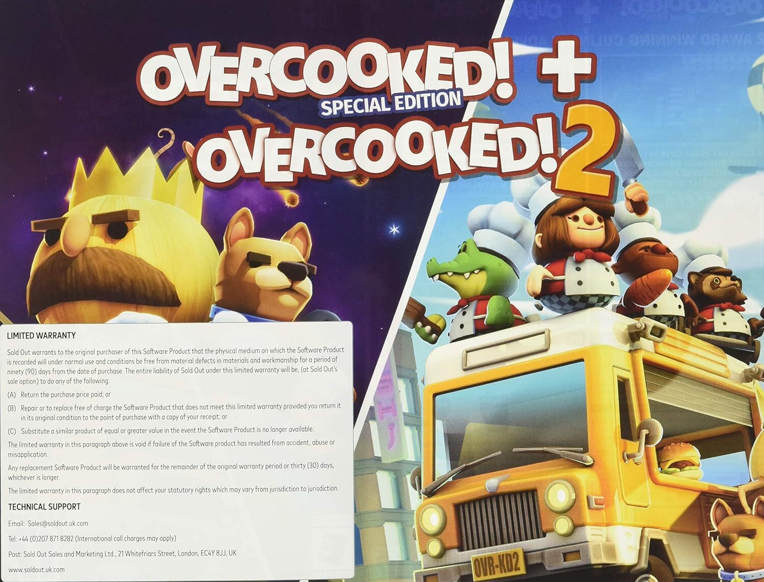 Overcooked! Special Edition + Overcooked! 2 (Nintendo Switch) | eBay