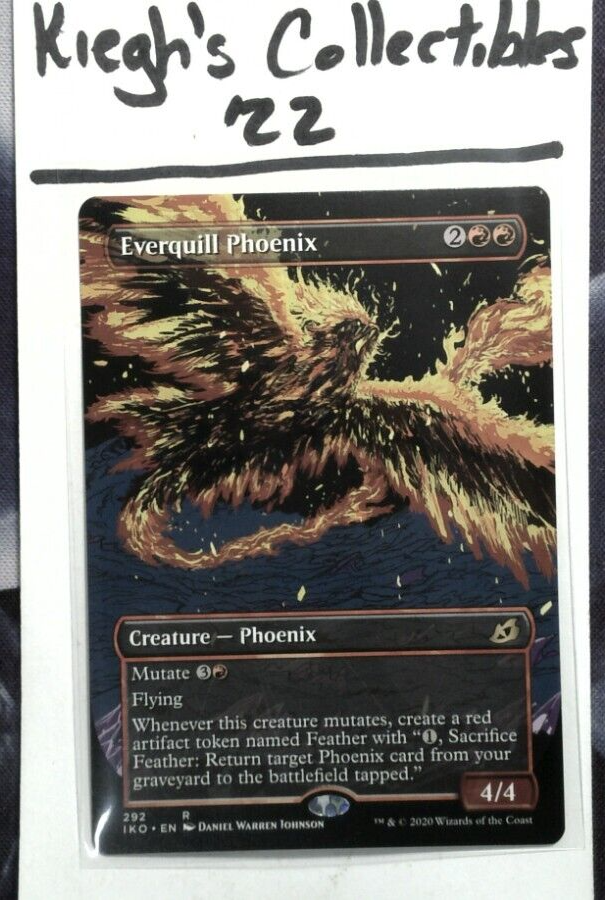 Mtg Everquill Phoenix *Borderless* | eBay