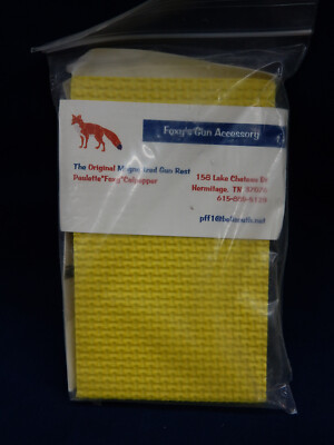 Foxy's Magnetized Gun Rest for Shotgun Trap Shooters Yellow Magnetic ...