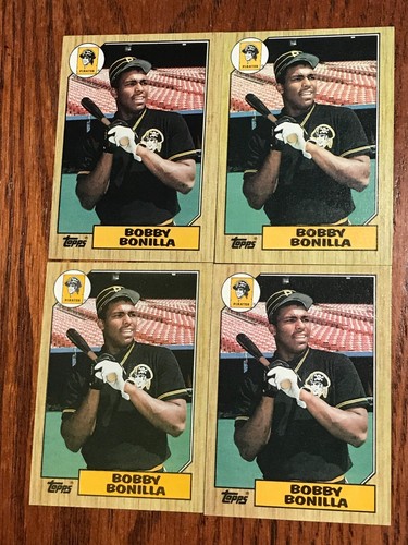 1987 TOPPS BASEBALL BOBBY BONILLA CARD #184 ROOKIE CARD RC-FEB228 | eBay
