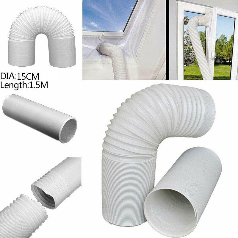 1.5M/2M/3M Extra Long Universal Air Conditioner Pipe Duct Extension ...
