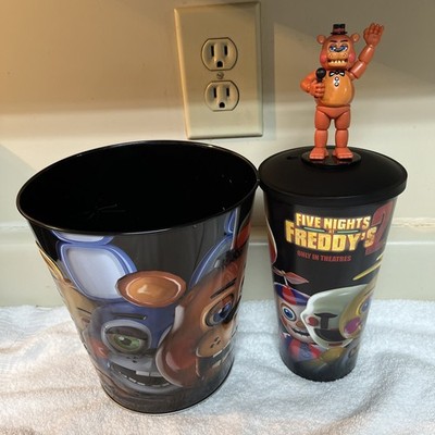 Five nights at Freddy's 2 movie popcorn bucket tin & cup drink with ...