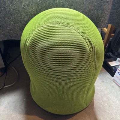 Safco Zenergy Green Mesh 23" x 17.5" Swivel Ball Chair 4760GN Office ...