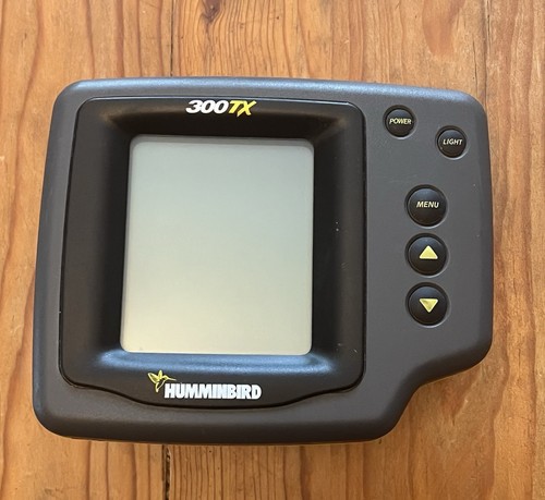 AS-IS Hummingbird 300TX Fish Finder NO Cords-Mount-Transducer / HEAD ...