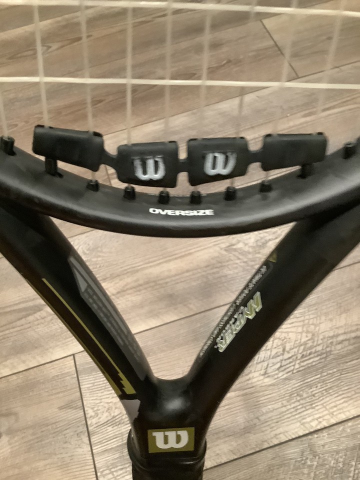 WILSON HYPER HAMMER 5.3 OS 110 TENNIS RACQUET 4 1/2 27.5" | eBay