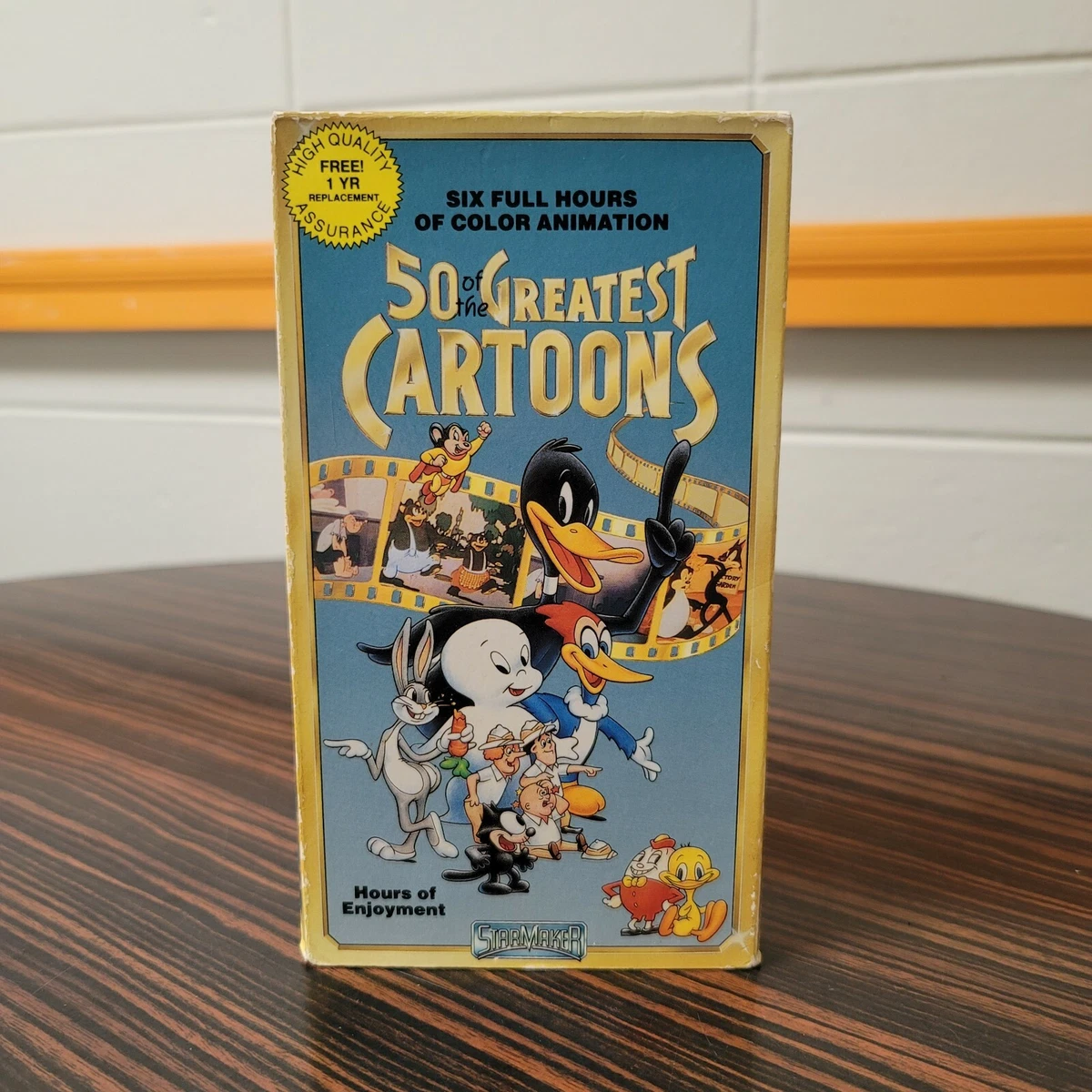 100 Greatest Cartoons Vhs Tape