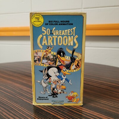 100 Greatest Cartoons Vhs Tape