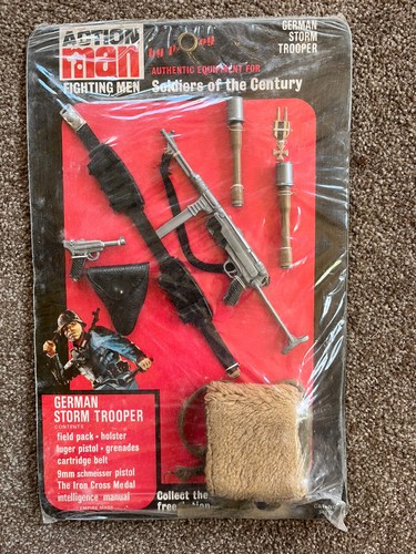 Action Man SOTC German Stormtrooper Equipment Half Card Vintage ...