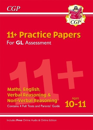 CGP Books 11+ GL Practice Papers Mixed Pack - (Mixed Media Product) (UK ...