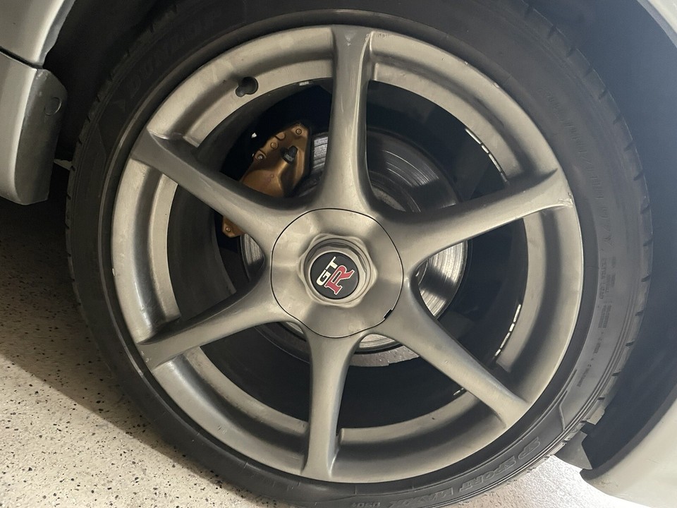 Nissan Skyline GT-R R34 OEM Wheels Rims Set Kit OEM JDM BNR34 GTR Nismo ...