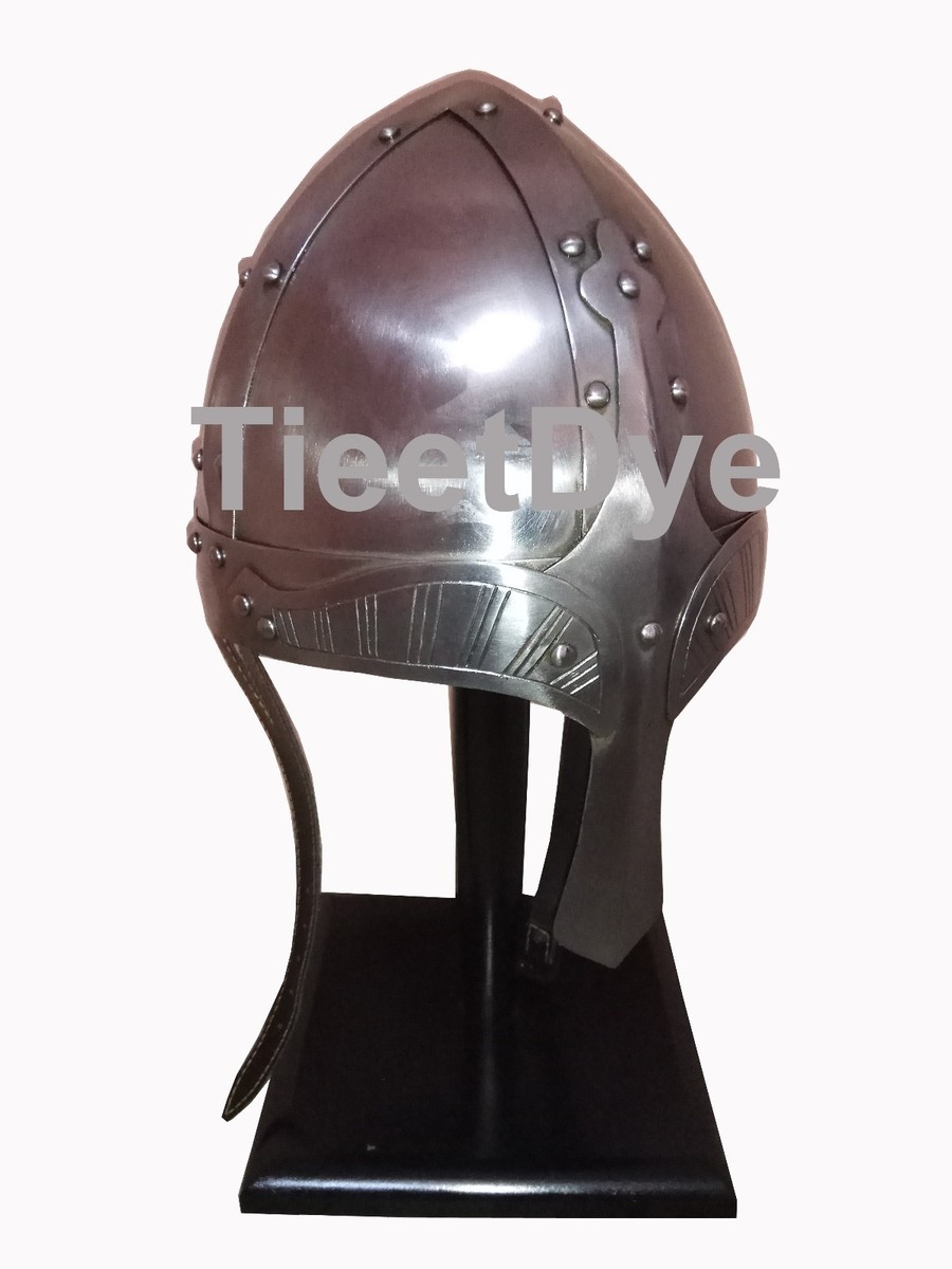 Medieval Viking Norman Nasal Armour Wearable Helmet Sca