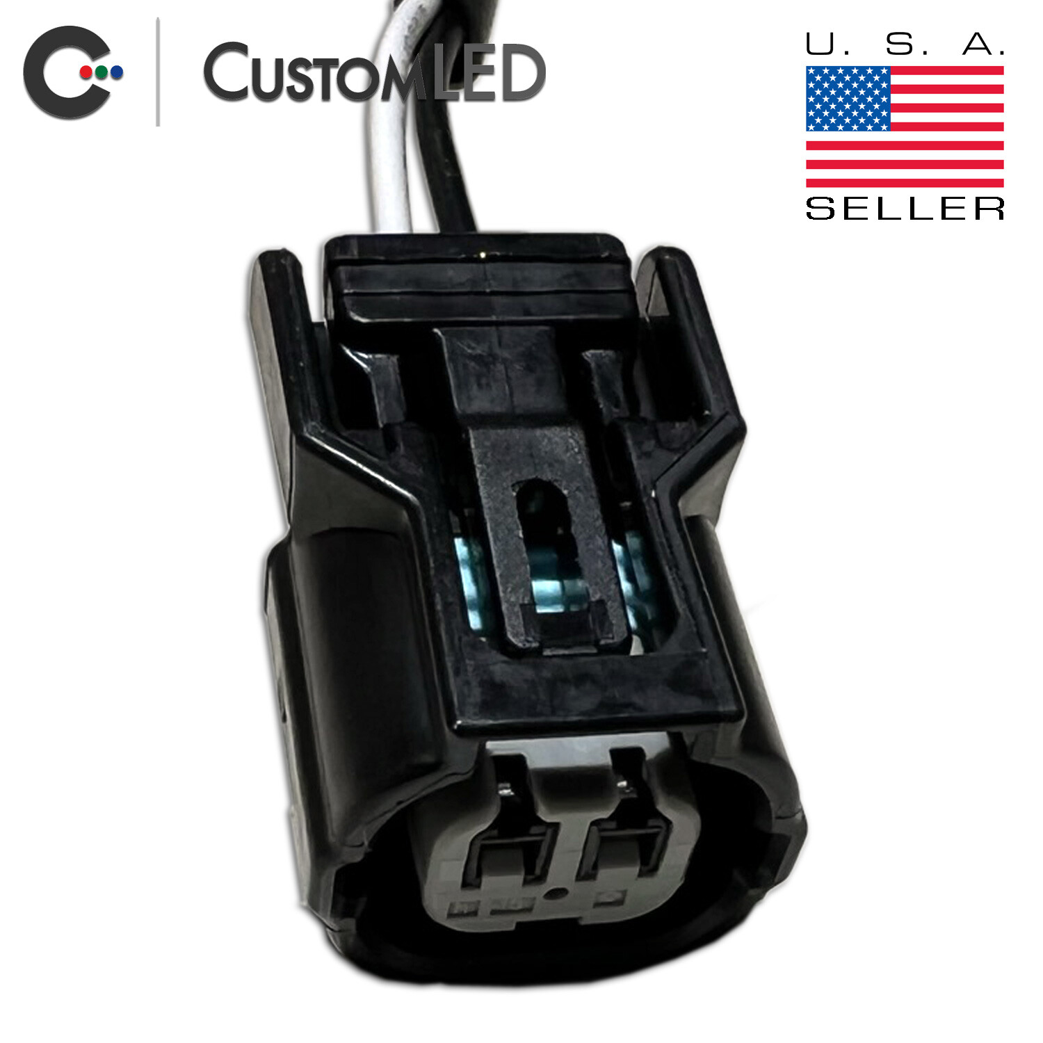 Kawasaki OEM Blinker Connector, 2 Wire OEM Plug for Kawasaki Turn ...