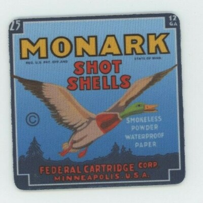 Monark Shot Shells - Ammo Box COASTER - 12 ga Duck Hunter | eBay