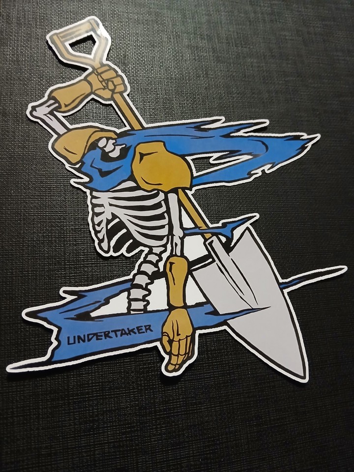 Undertaker Shinei Reaper Logo 86 Eighty-Six Glossy Sticker Anime ...