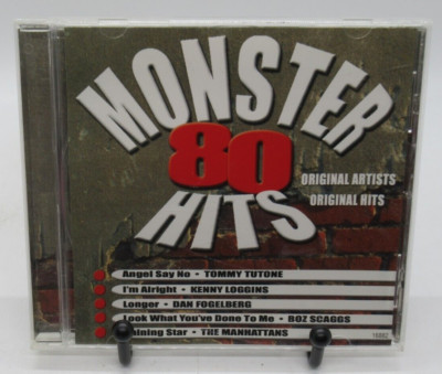 MONSTER 80 HITS COMPILATION MUSIC CD, 10 V/A TRACKS, TOTO SCAGGS ...
