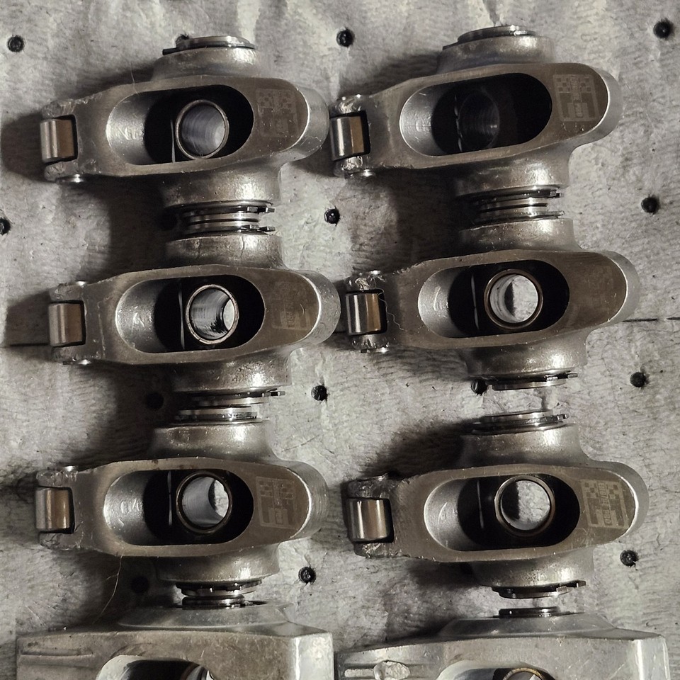 Misc. Chevy Small Block 1.6 Roller Rockers Arms And Stud Girdles | eBay