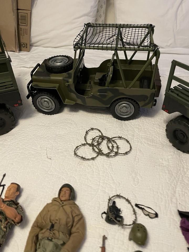 G.I. Joe Military Action Figures Vehicles Accessories Huge Lot ...