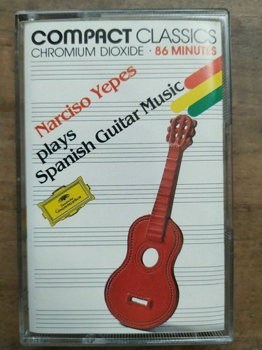 Narciso Yepes plays Spanish Guitar Music/ Cassette Audio-K7 | eBay