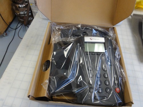 Polycom VVX 201 2-Line PoE IP Business Media Desktop Phone 2200-40450 ...