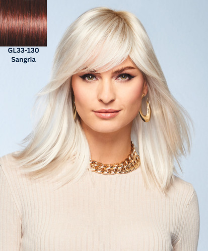 Gabor Stepping Out 12" Long Large Cap Wig GL33-130 Sangria Color ...