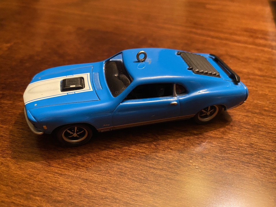 Hallmark 1970 Ford Mach I Mustang Classic Car 12th Series Keepsake ...