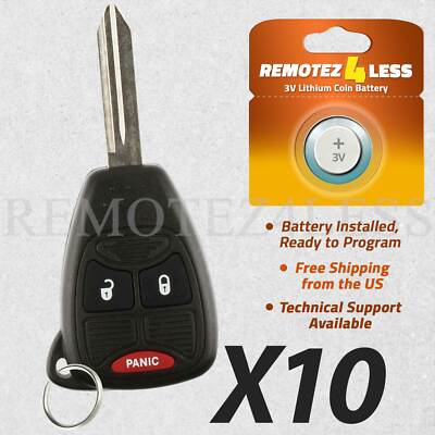 10x For 2004 2005 2006 2007 2008 Dodge Durango Keyless Entry Remote Car ...