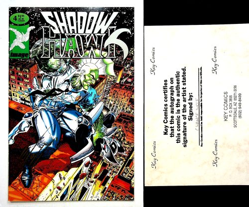 Shadow Hawk #4 w/ COA Signed by Chance Wolf Image Comics 14.99 ...