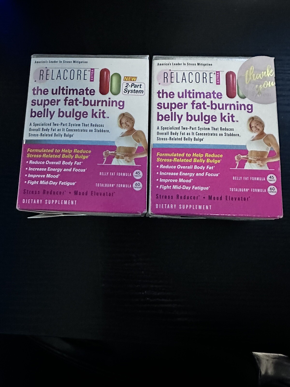 Relacore The Ultimate Super Fat Burning Belly Bulge Kit - 60 Set 2 EXP ...