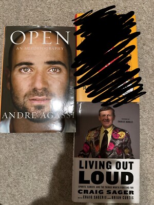 SPORTS AUTOBIOGRAPHY BOOK BUNDLE OF 2 9781250125620| eBay