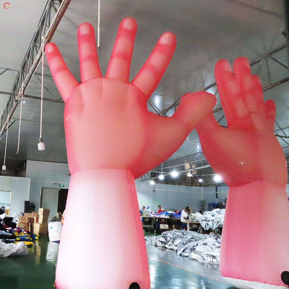 10ft Oxford Giant Inflatable Hand Model with Air Blower For Outdoor ...