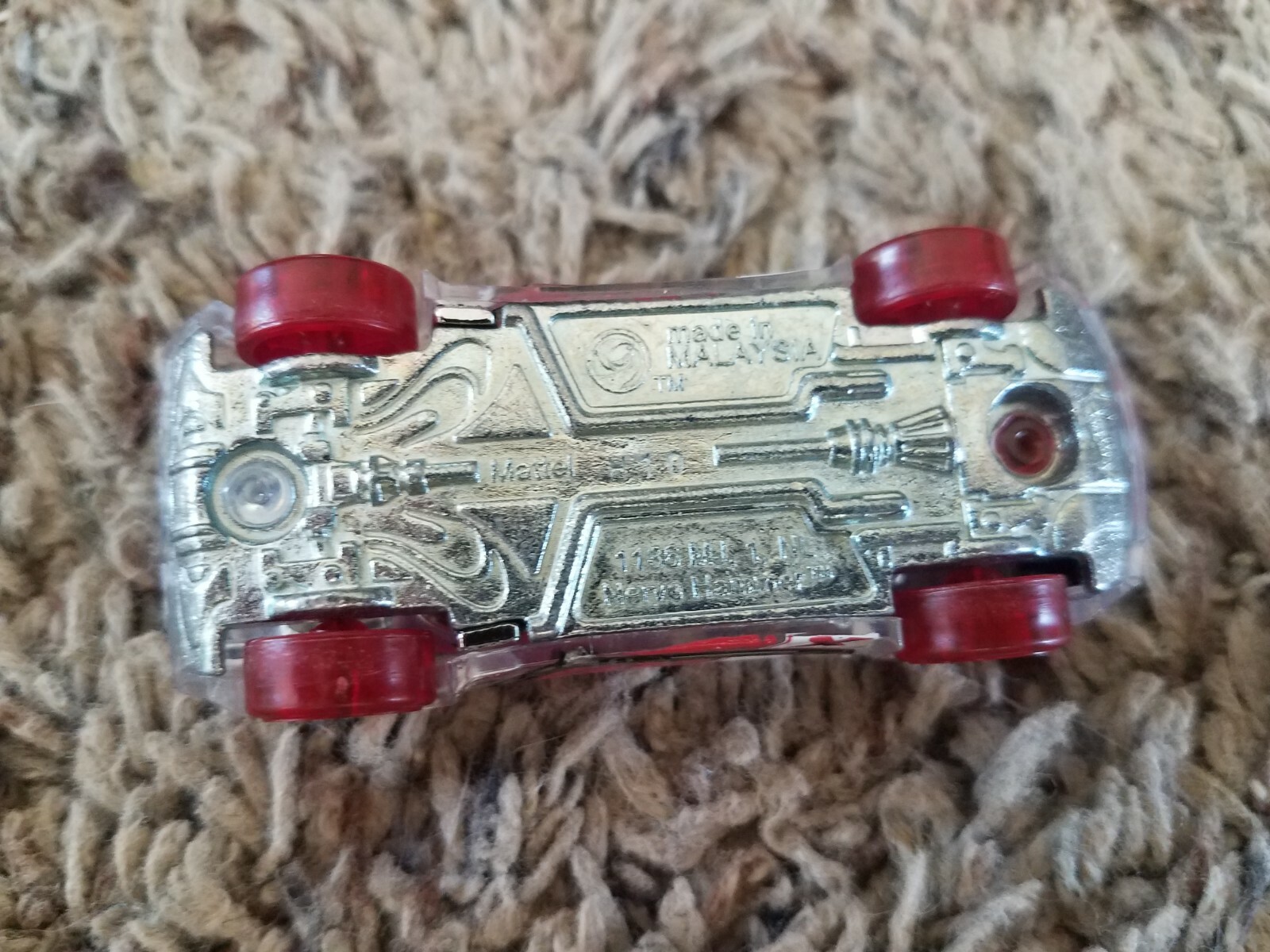 Hot Wheels Race X-Raycers Clear/Red NERVE HAMMER Die Cast Car! Malaysia ...