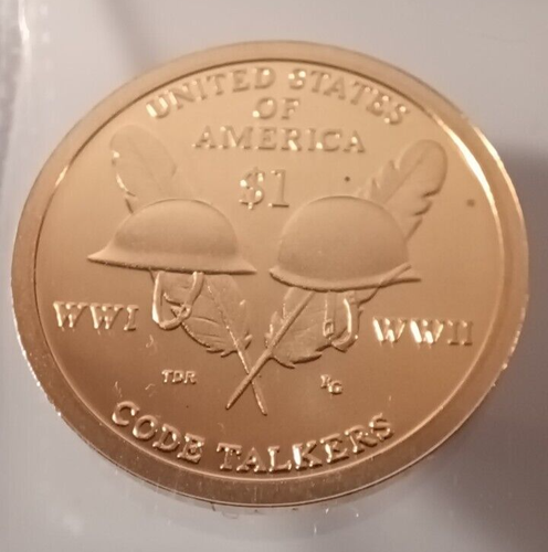 2016 S Proof Sacagawea Native American Dollar - Code Talkers $1 Coin ...