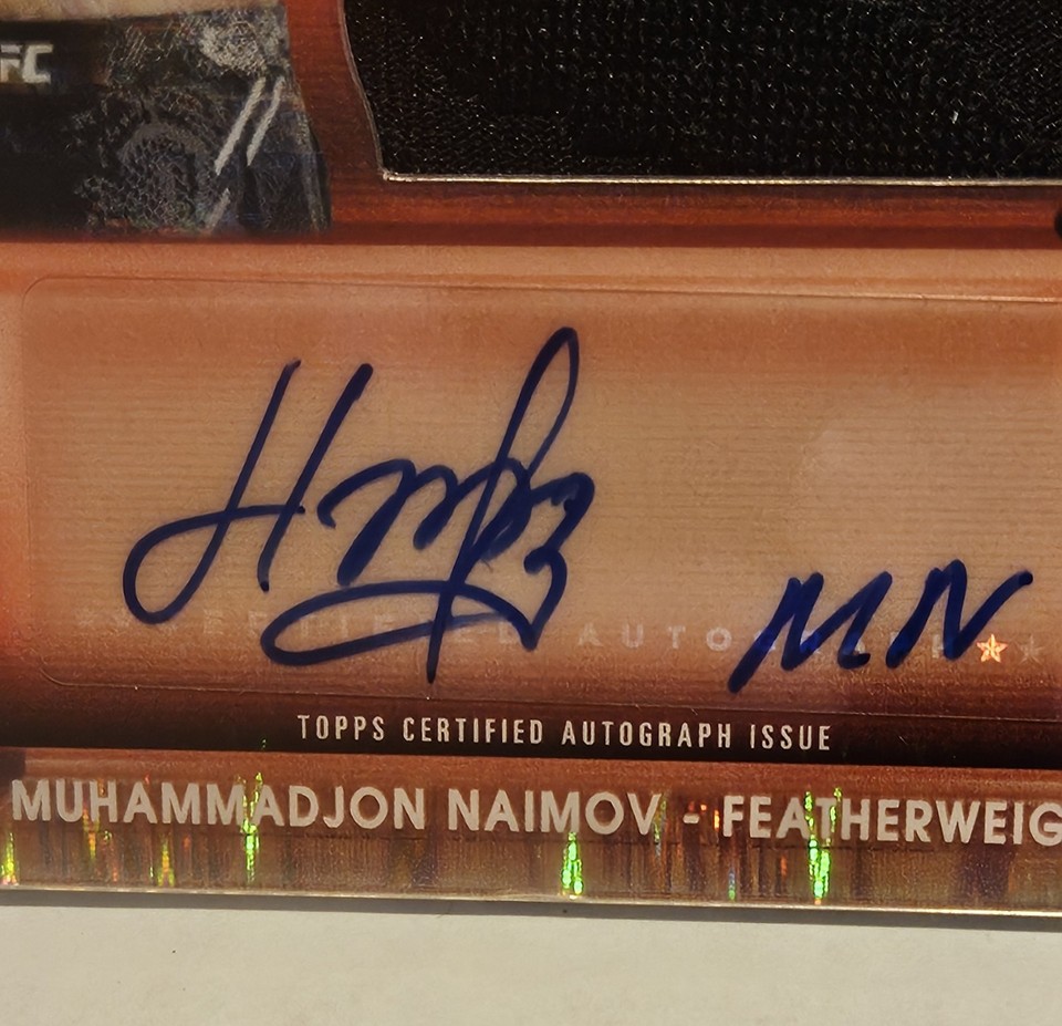 Muhammadjon Naimov RC 2025 tOPPS mIDNIGHT RPA Dusk #/75 Auto | eBay