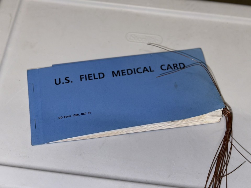 10 Pack of Tactical Combat Casualty Care (TCCC) Cards DD Form 1380 ...