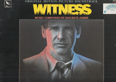 Rare-Witness-1985-Original Movie Soundtrack-1477-Made In USA-Record-LP ...